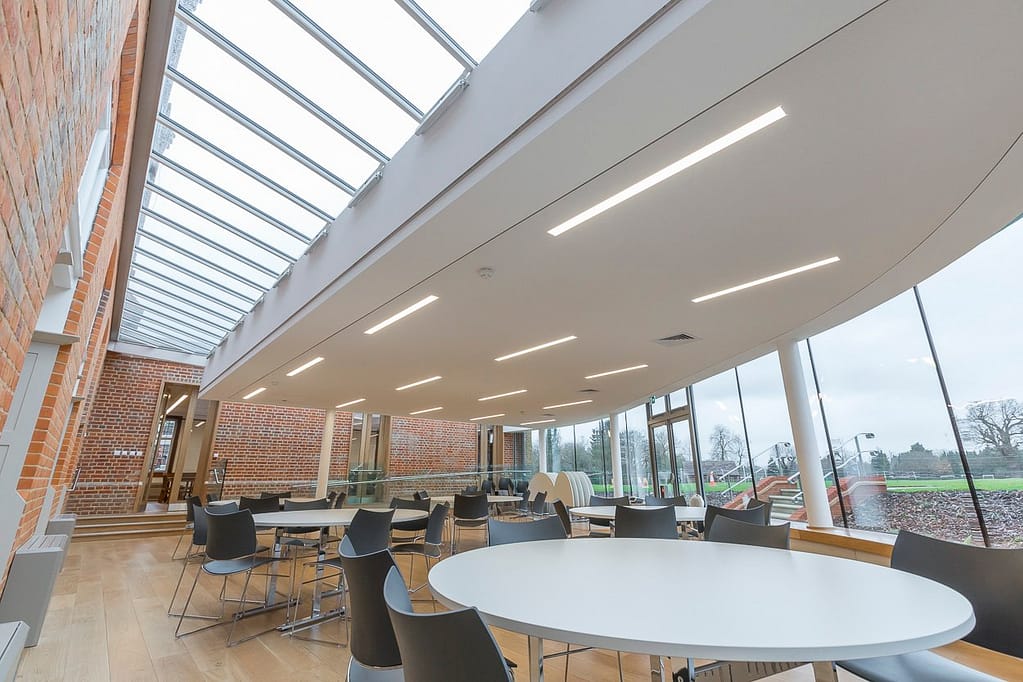 LED Linear Recessed Luminaire: Polaris 3 - Seamless Continuous ...