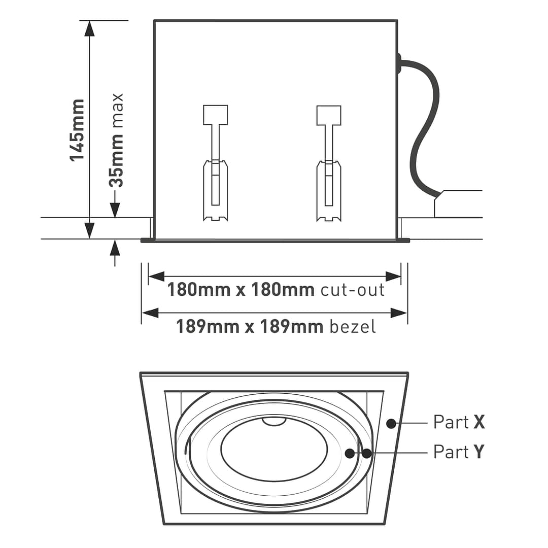 Led Downlight Dimensions