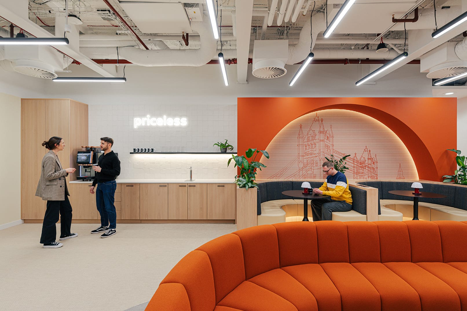 Mastercard London HQ - Lighting Case Study - Synergy Creativ