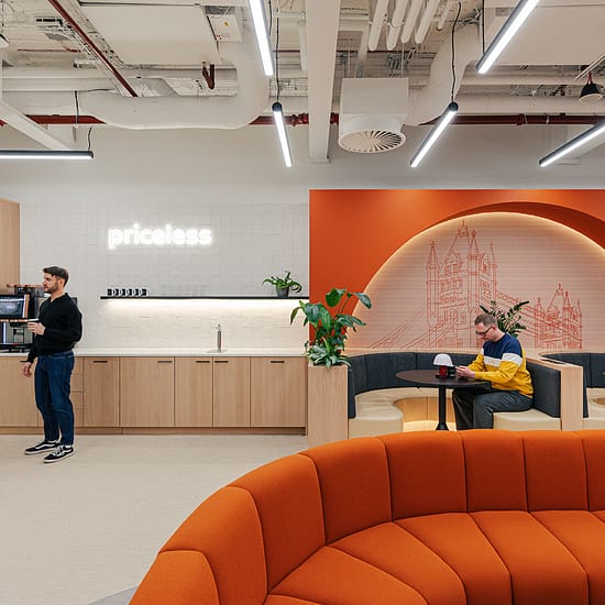 Mastercard London HQ - Lighting Case Study - Synergy Creativ