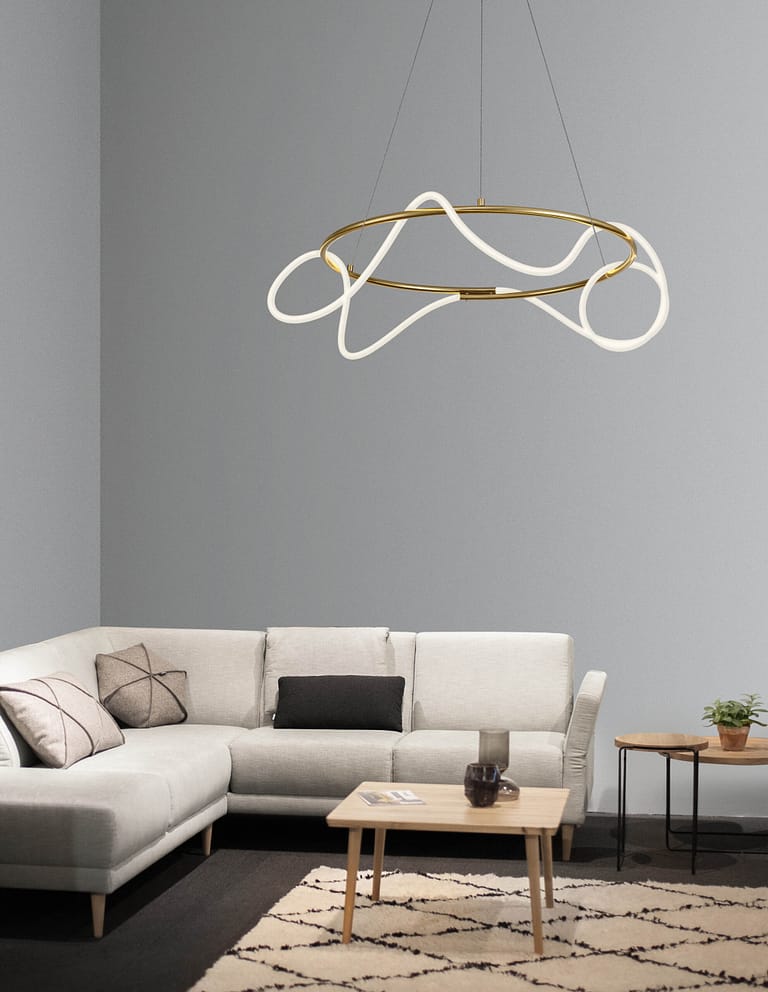 Tahoe Pendant One - LED Rope Light - Commercial Lighting - Synergy Creativ