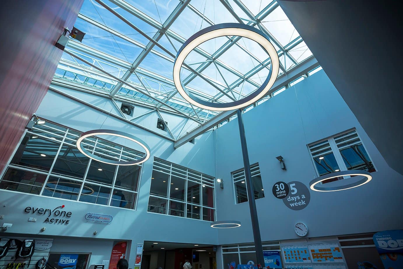 Reception Area Harrow Leisure Centre - Synergy Creativ